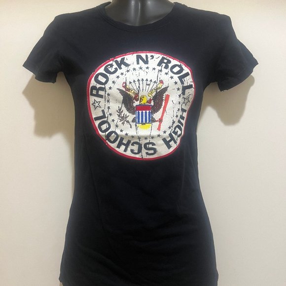 Ramones | Tops | Ramones Womens Black Tshirt Rock N Roll High School ...